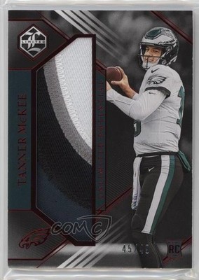 2023 Panini Limited Unlimited Potential Ruby Spotlight /49 Tanner McKee ...