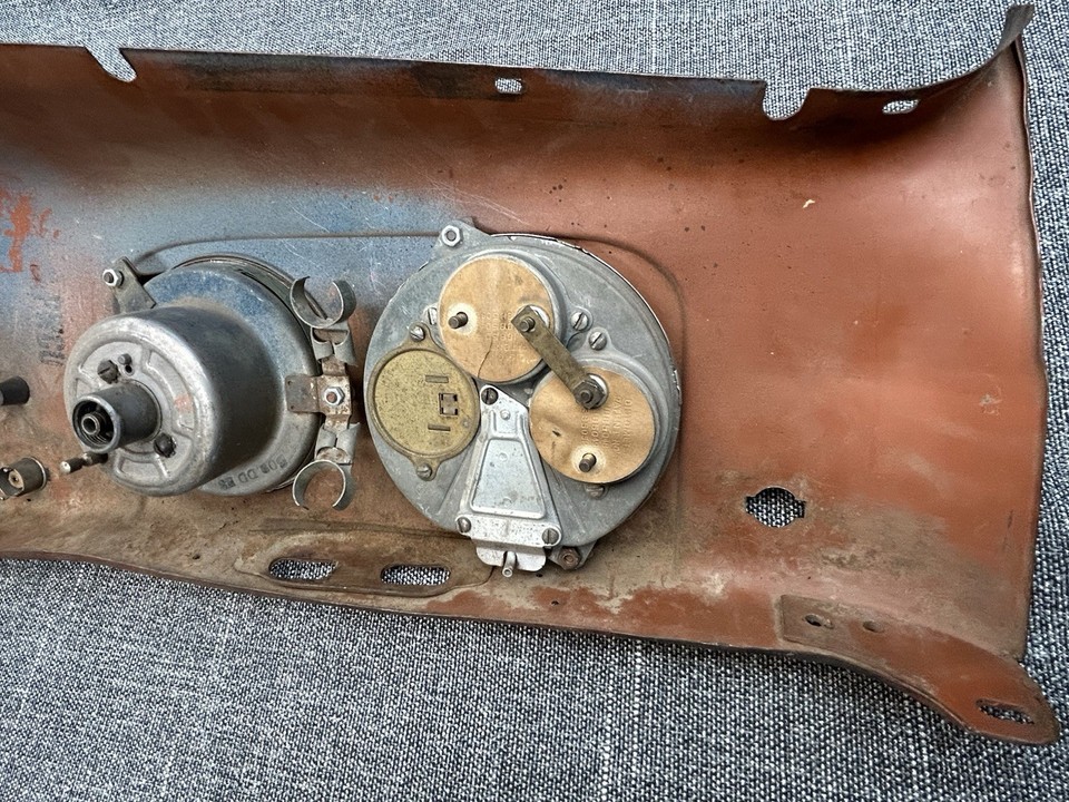 1937 Ford dash panel, gauges, radio head, flathead hot rat rod | eBay