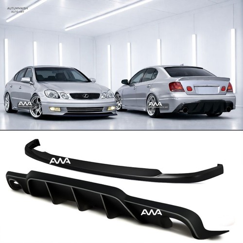 For 1998-2005 Lexus GS300 GS400 GS430 TTE Style PU Front Lip & Rear ...