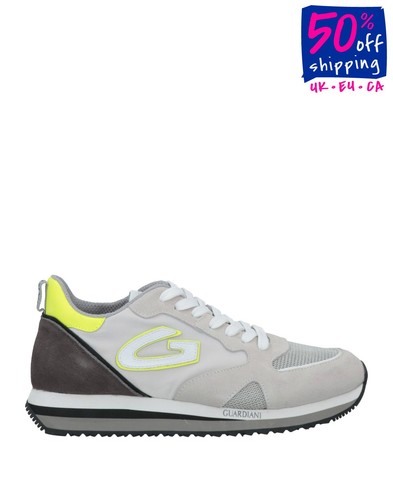 RRP €144 ALBERTO GUARDIANI Sneakers US6.5 UK6 EU39 Contrast Leather ...