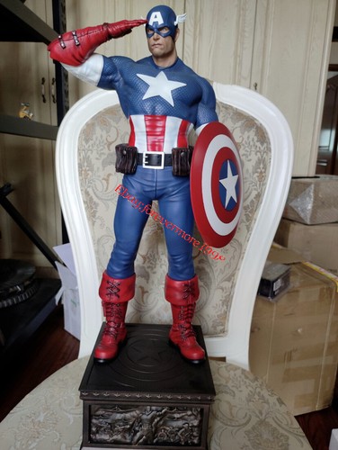 XM Studio Captain America Statue Collectible Figure Resin Model Limited ...