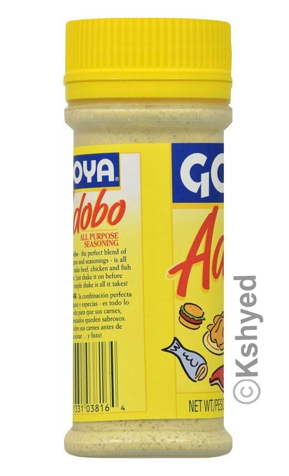 3 pack GOYA ADOBO ALL PURPOSE SEASONING LEMON & PEPPER LIMON Y PIMIENTA ...