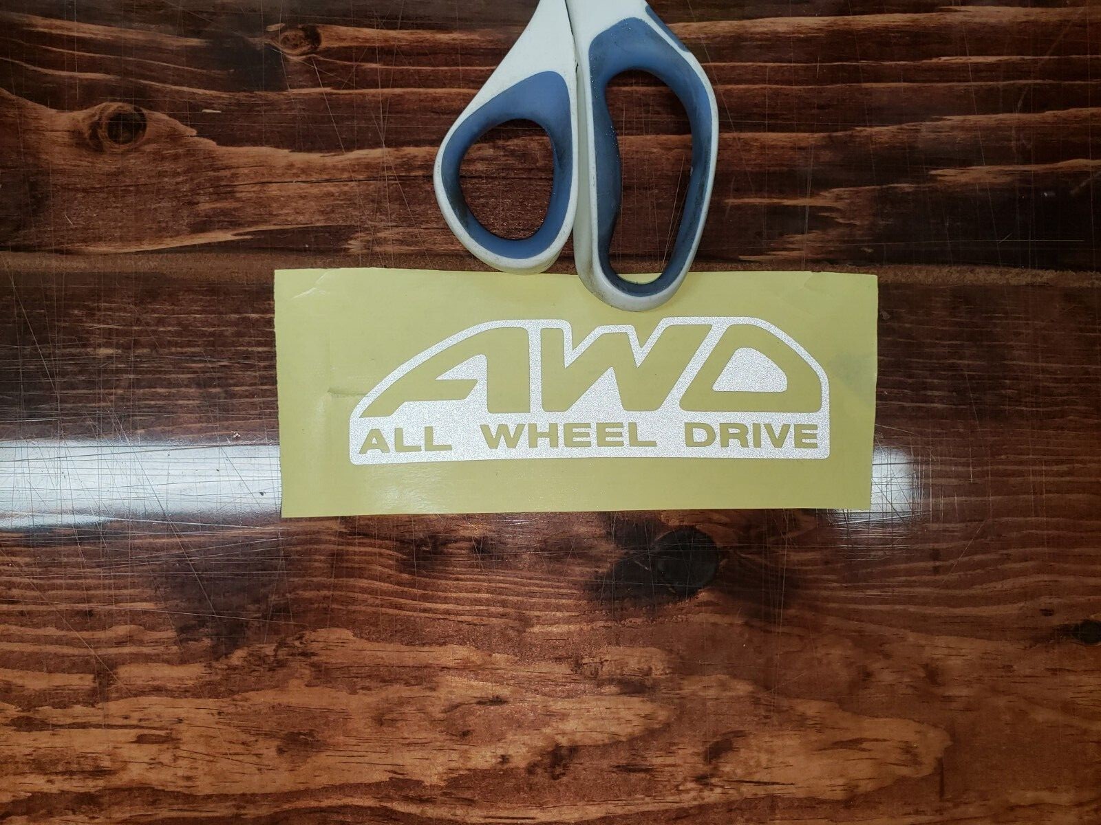 All Wheel Drive Sticker Decal FOR JDM AWD Subaru Mitsubishi Evo STI WRX ...