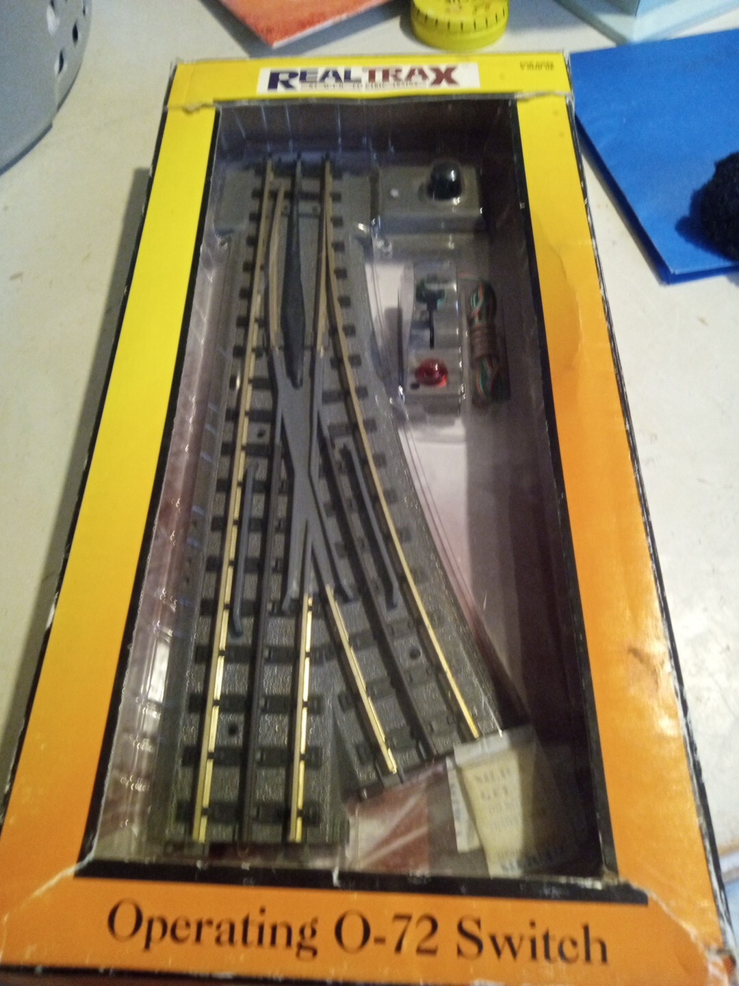 MTH RailKing 40-1020 RealTrax O-72 Right Hand Remote Control Switch ...