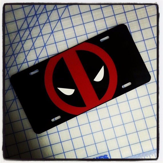 Deadpool Custom License Plate Car Tag Vanity Plate | eBay