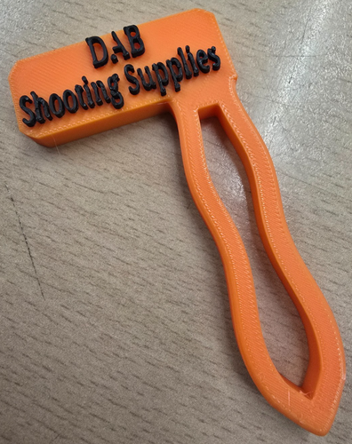 12 Bore Shotgun Safety Flag Semi Automatic Breech Safety 3d print | eBay UK