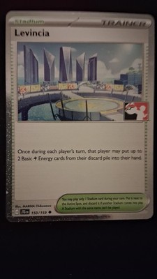 Pokemon Prize Pack 7 Journey Together Cosmo Holo Card Levincia 150/159 ...