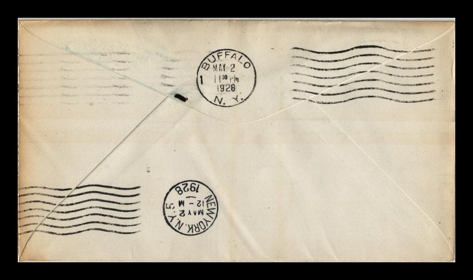 DR JIM STAMPS US COVER FIRST FLIGHT AIR MAIL ATLANTA GEORGIA BACKSTAMPS ...