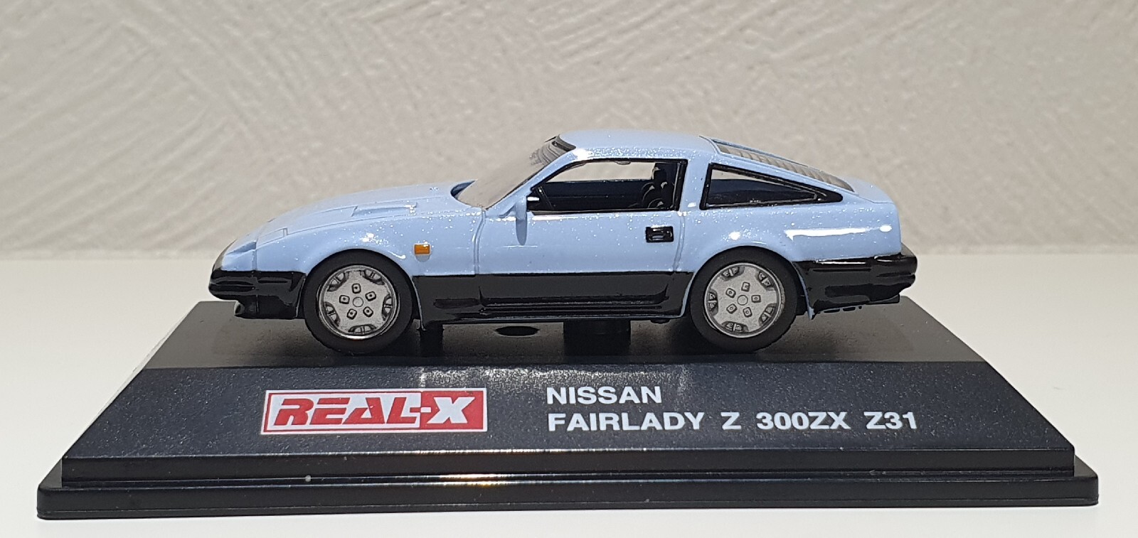 Real-X 1/72 NISSAN FAIRLADY Z 300ZX Z31 BLUE/BLACK diecast car model | eBay