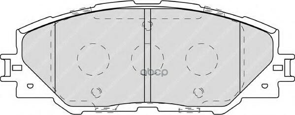 04465-42190 Toyota Pad kit, disc brake, front 0446542190, New Genuine ...