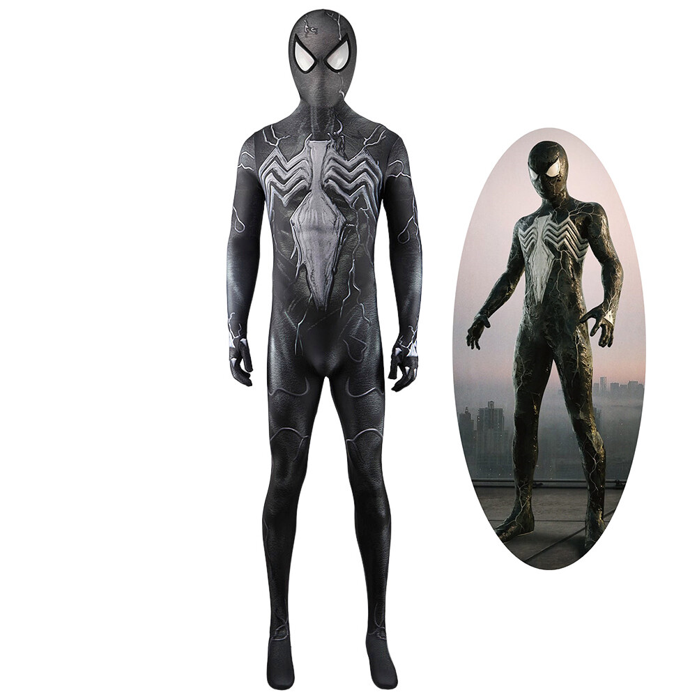 Venom Spider Man Venom Costume Cosplay Bodysuit For Kids Adult Ver6 | eBay