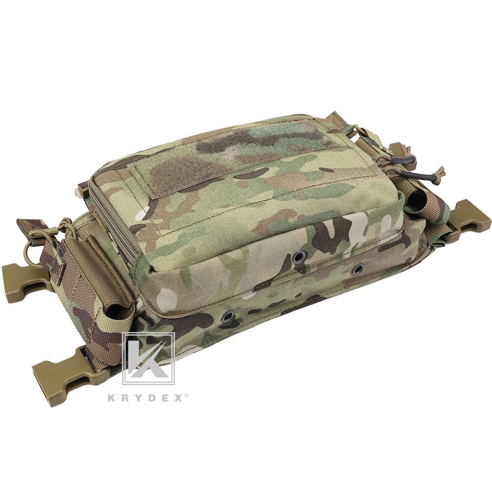 KRYDEX Tactical D3CR Chest Rig Harness Vest D3 Flatpack Backpack MOLLE ...