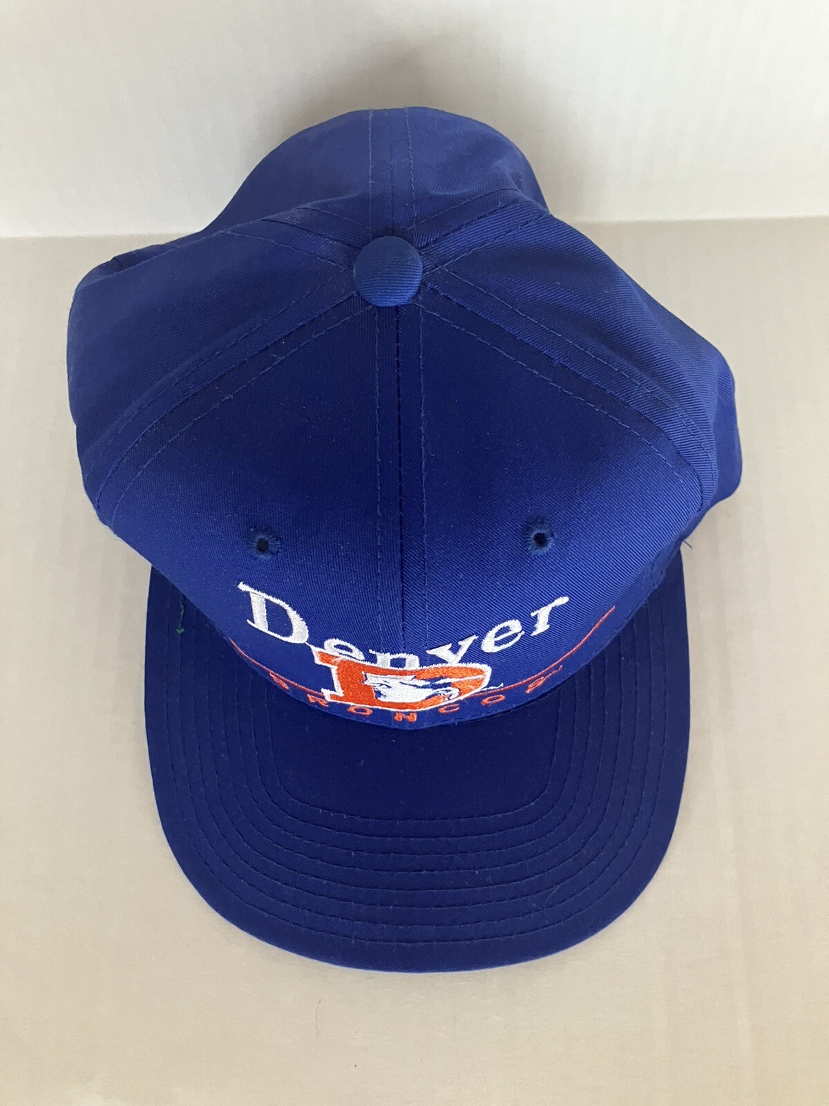 Vtg 90s Denver Broncos Hat Lot New Era Wool Eastport Cotton Snapback ...