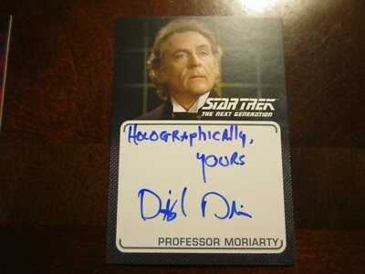 Star Trek The Next Generation Archives & Inscriptions DANIEL DAVIS ...