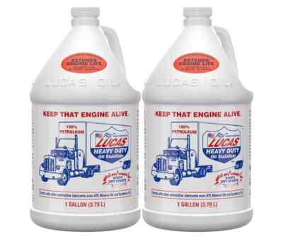Lucas Oil 10002 Heavy Duty Oil Stabilizer, 1 Gallon (Pack of 2) | eBay