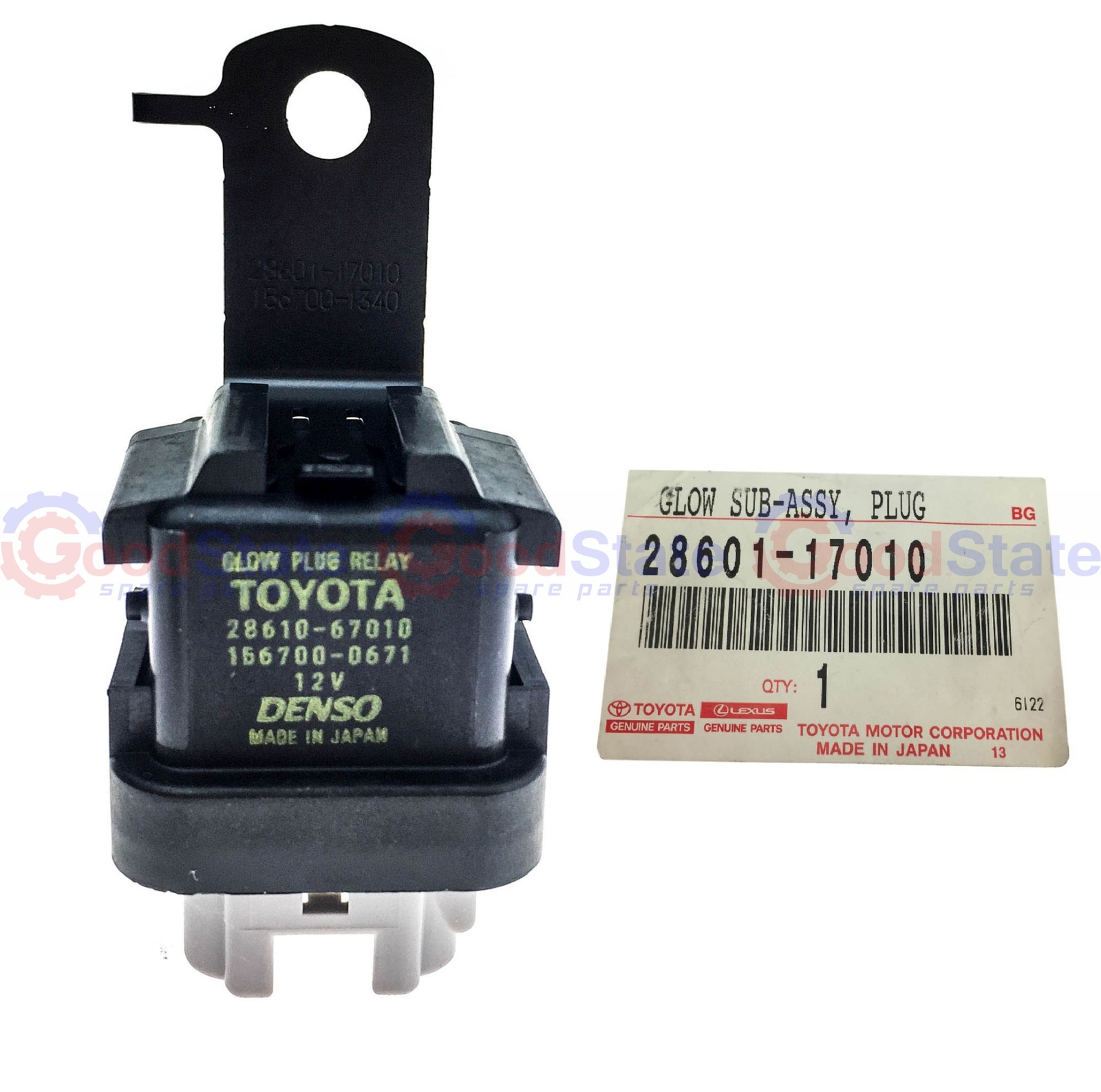 Genuine Toyota LandCruiser 100 Series HDJ 1HD T 4.2 Diesel Glow Plug ...