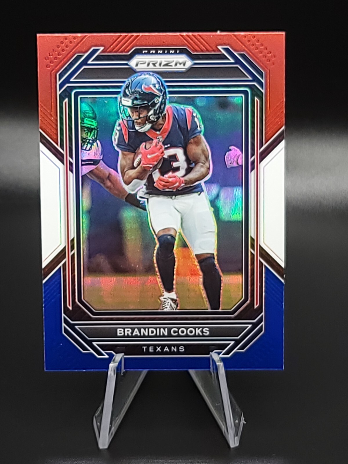 2022 Brandon Cooks Panini Prizm Red White Blue Houston Texans | eBay