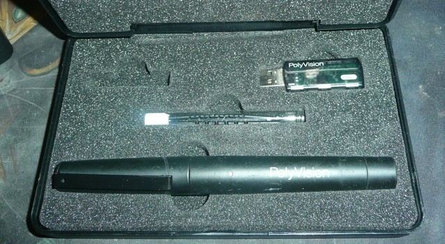 PolyVision Anoto AB Dp-301 Digital Pen Stylus With Case Tips and USB ...