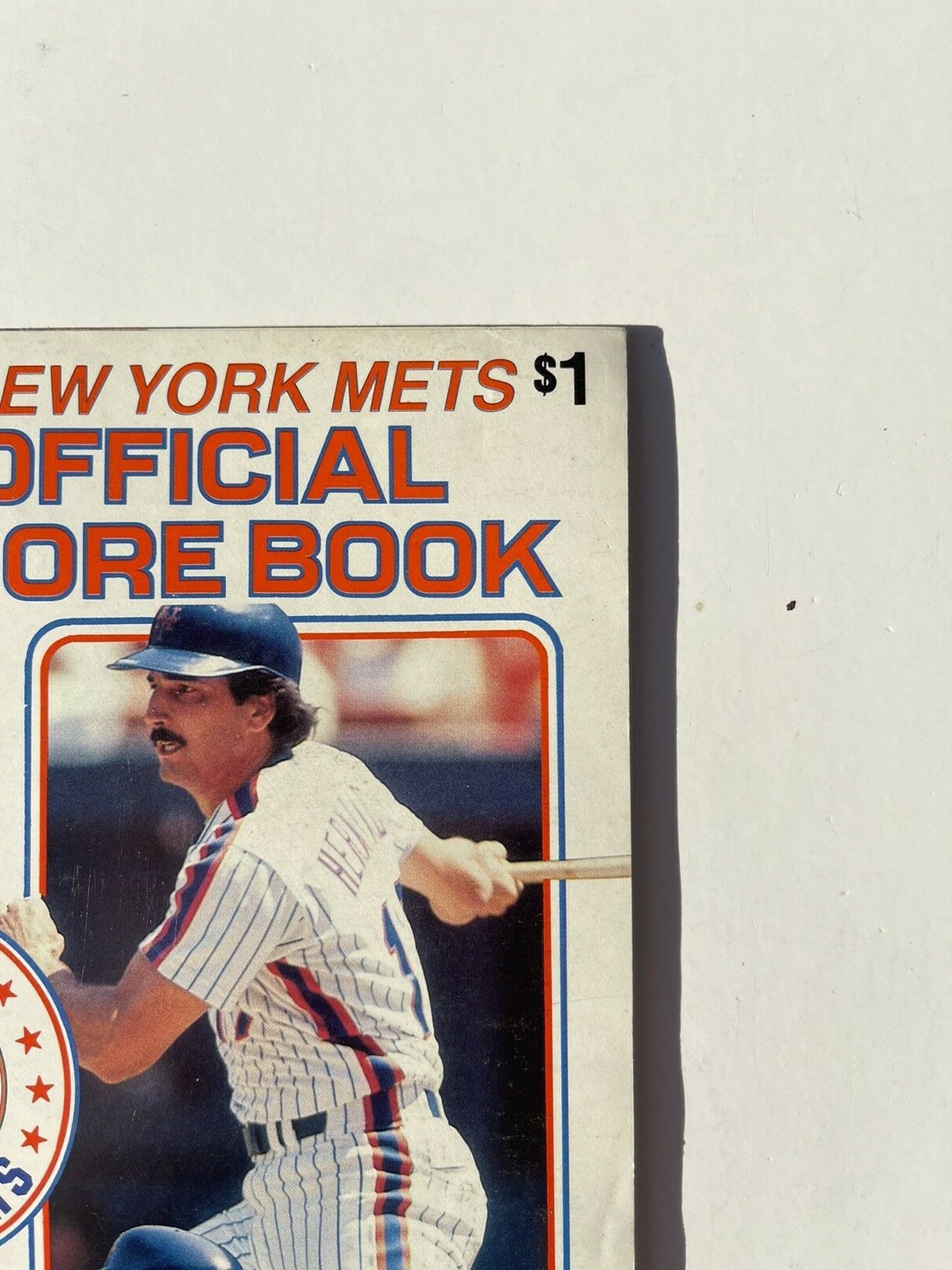 1985 New York Mets Official Score Book MLB: Gooden, Hernandez ...