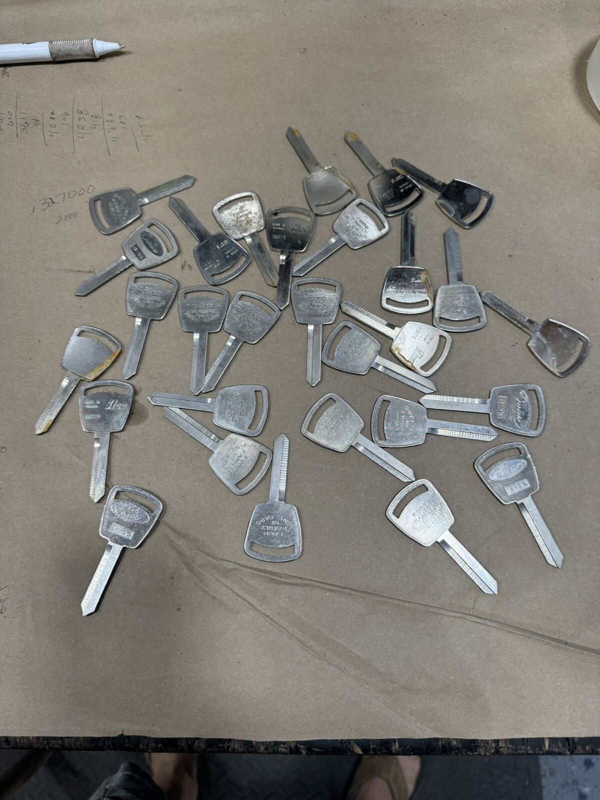 Curtis H-56 And ILCO Ford Vintage Key Blank lot of 29 Keys | eBay