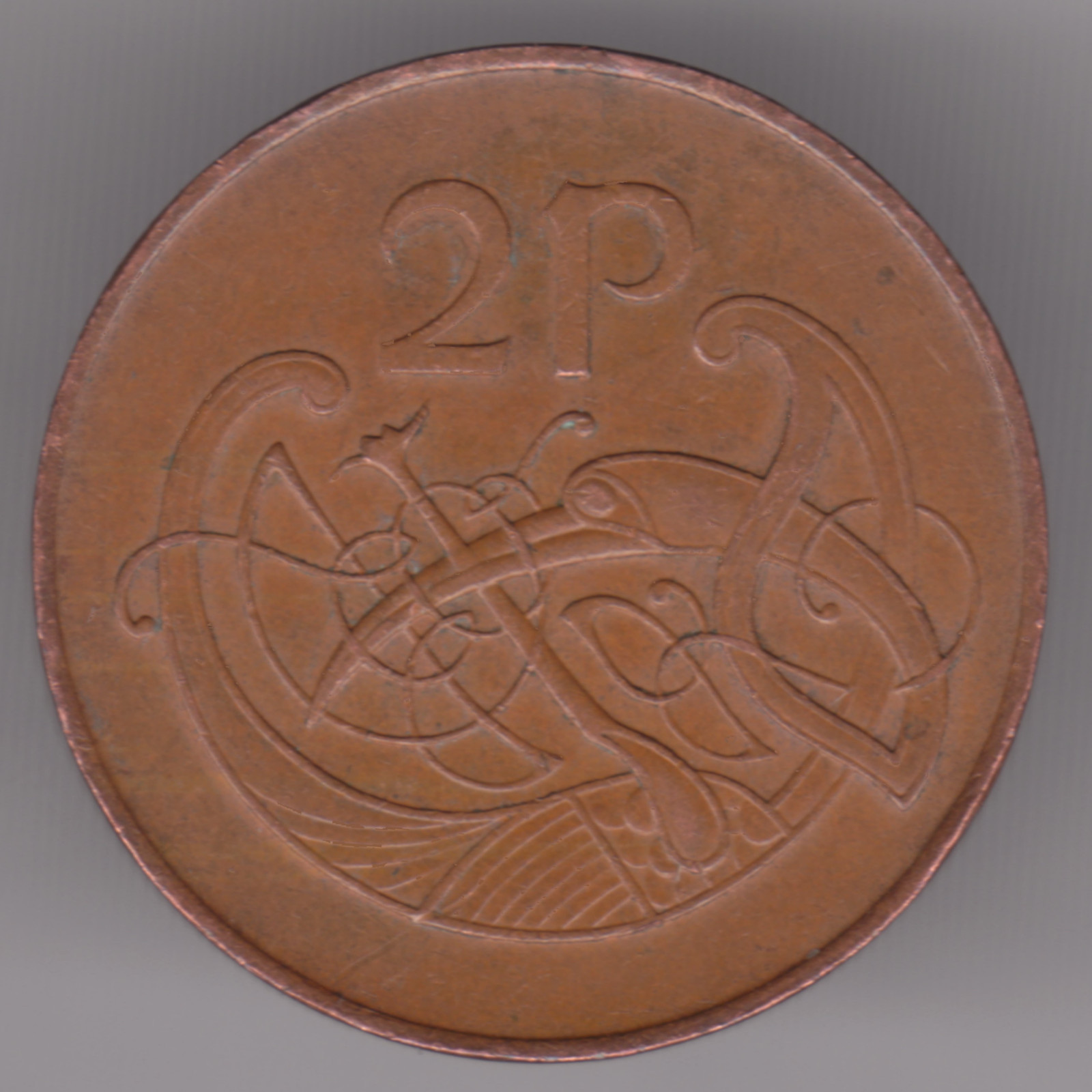Ireland 2p Pence 1978 Bronze Coin - Stylized Bird and Harp | eBay UK