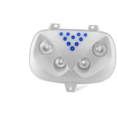 Mask Light 4 Lights Halogens White LED Triangle MBK Booster 88/03 ...