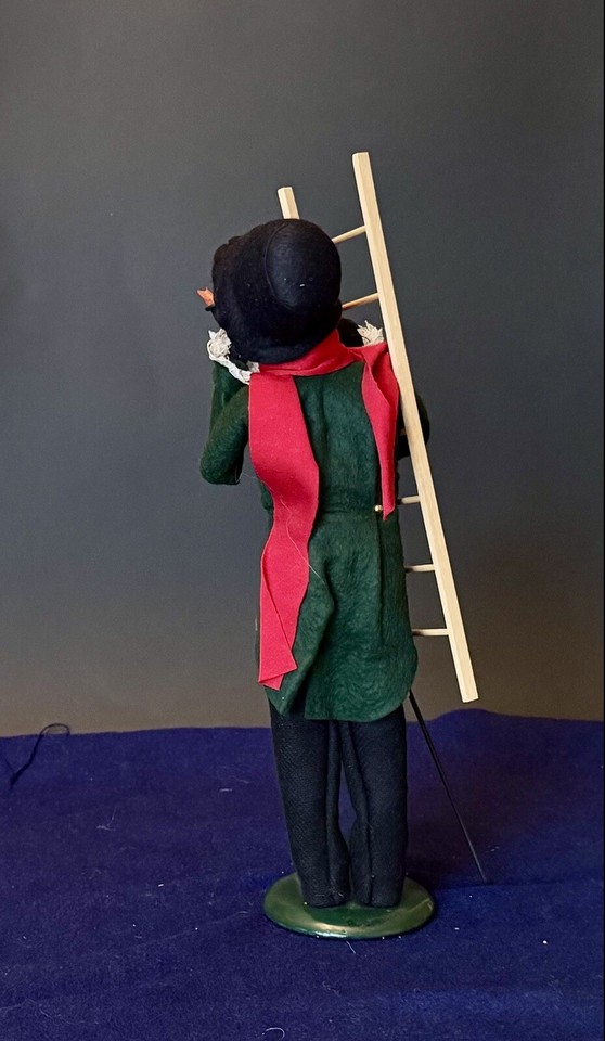 byers choice victorian man chimney sweep ladder Christmas 1993 | eBay