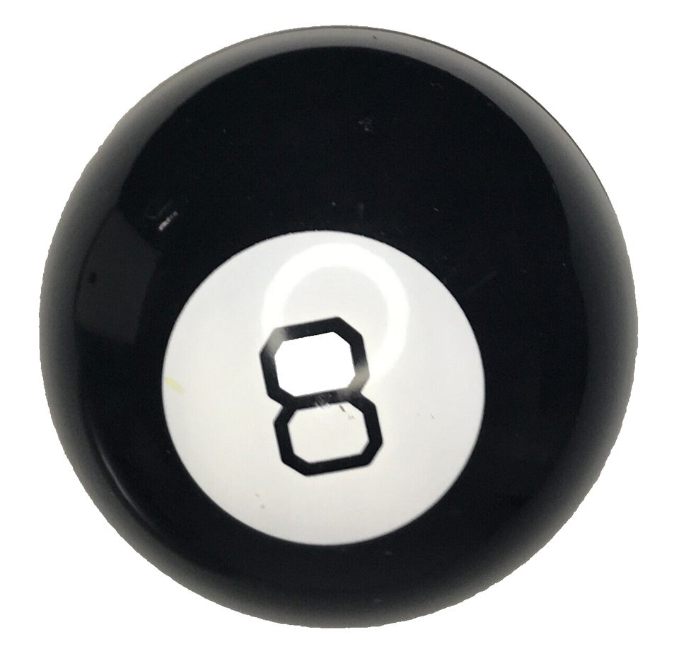 Vintage Mattel Magic 8 Ball Fortune-Telling - Answers YOUR Questions ...