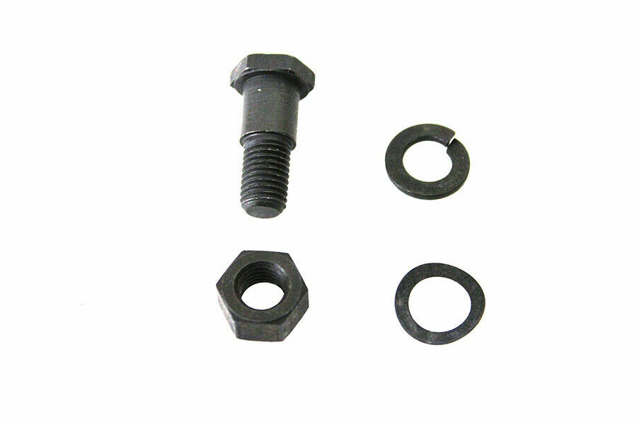 V-Twin Parkerized Tank Hand Shifter Rod End Bolt Kit for Harley ...