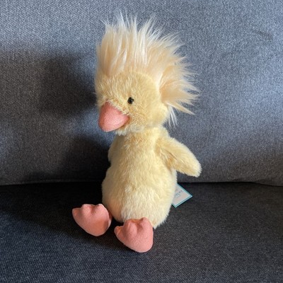 Jellycat NWT Duckling Plush Stuffed Animal Excellent Dorit Duck Yellow ...