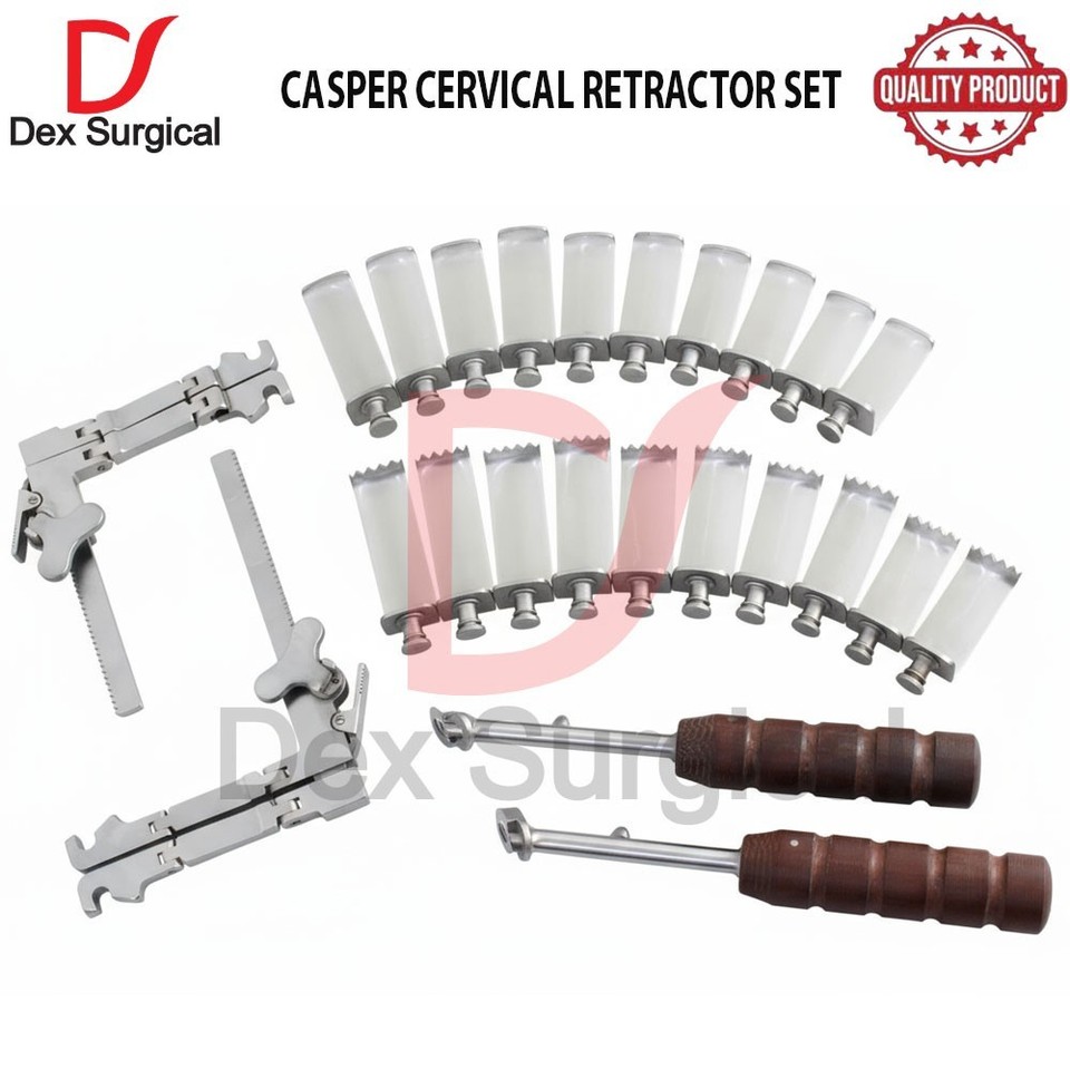 Casper Cervical Vertebral Column Retractor Frame 24 PCs Set 23 x 45 to ...