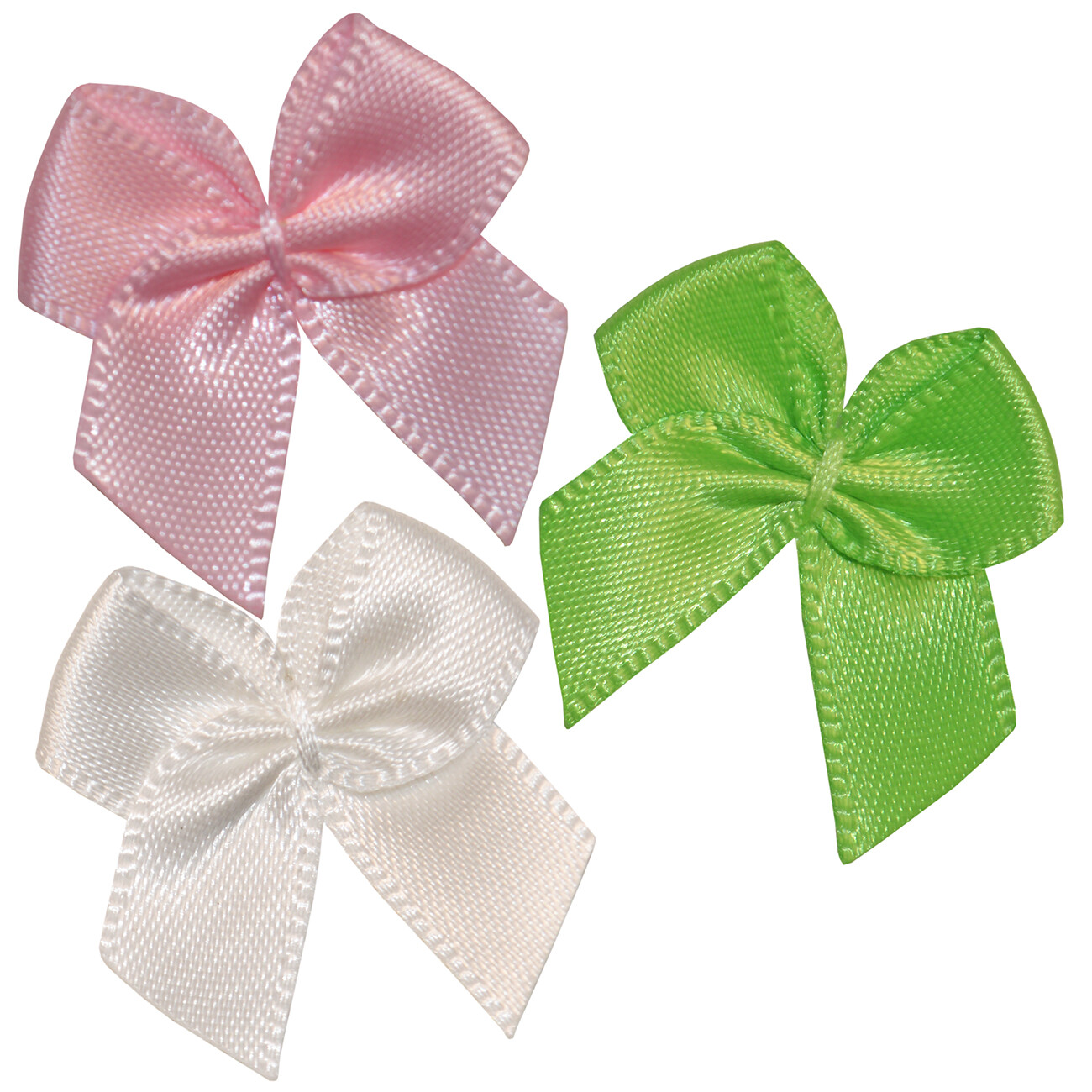 1 inch mini satin bows - pack of 30 | eBay