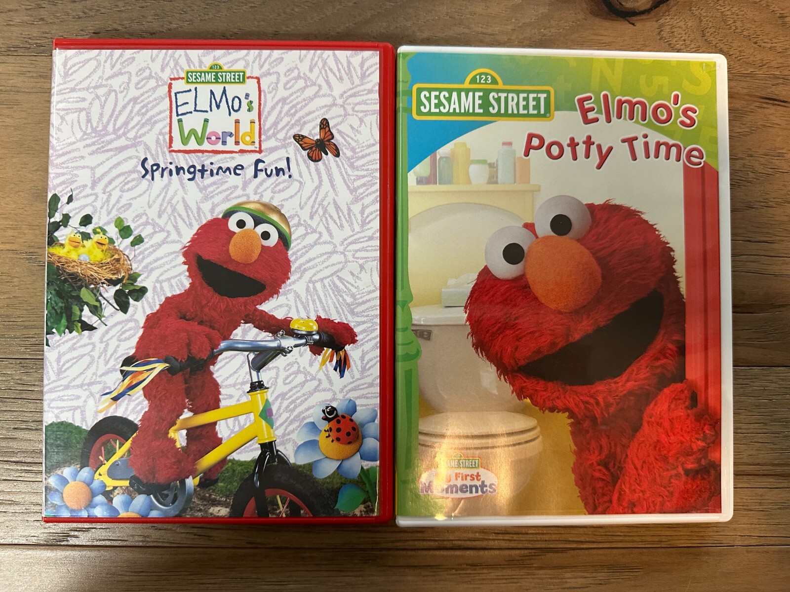 Sesame Street DVD Lot Of 2 Elmo's Potty Time | Grelly USA