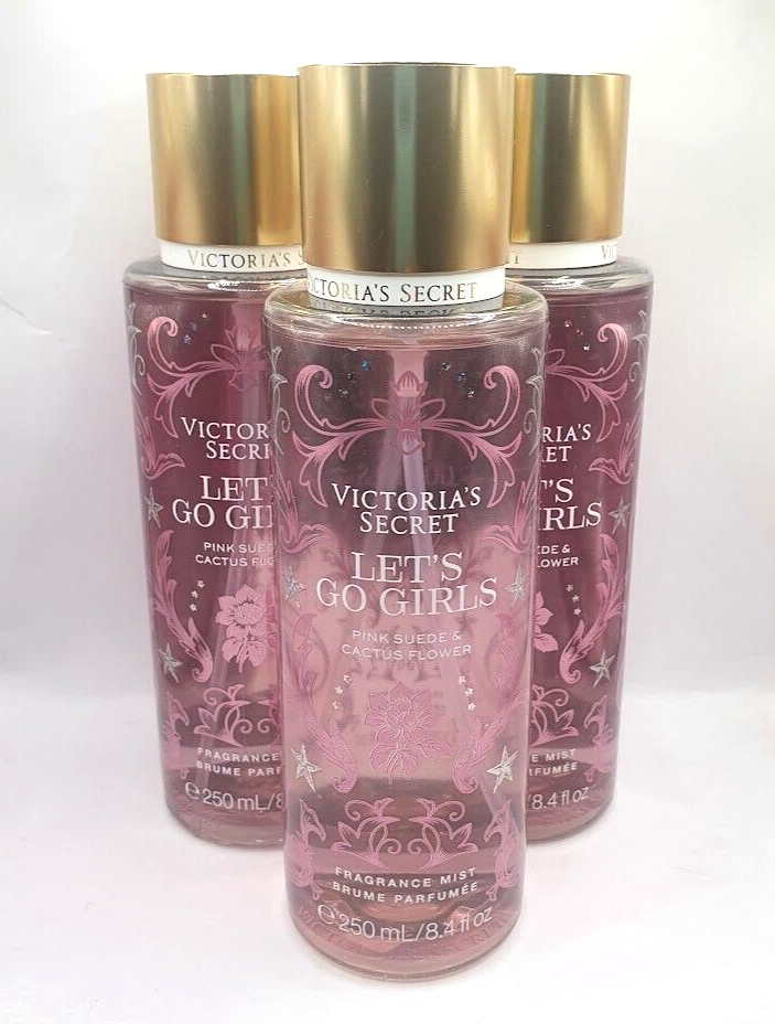 VICTORIA'S SECRET LET'S GO GIRLS BODY MIST 8.4 FL OZ EACH (3) | eBay