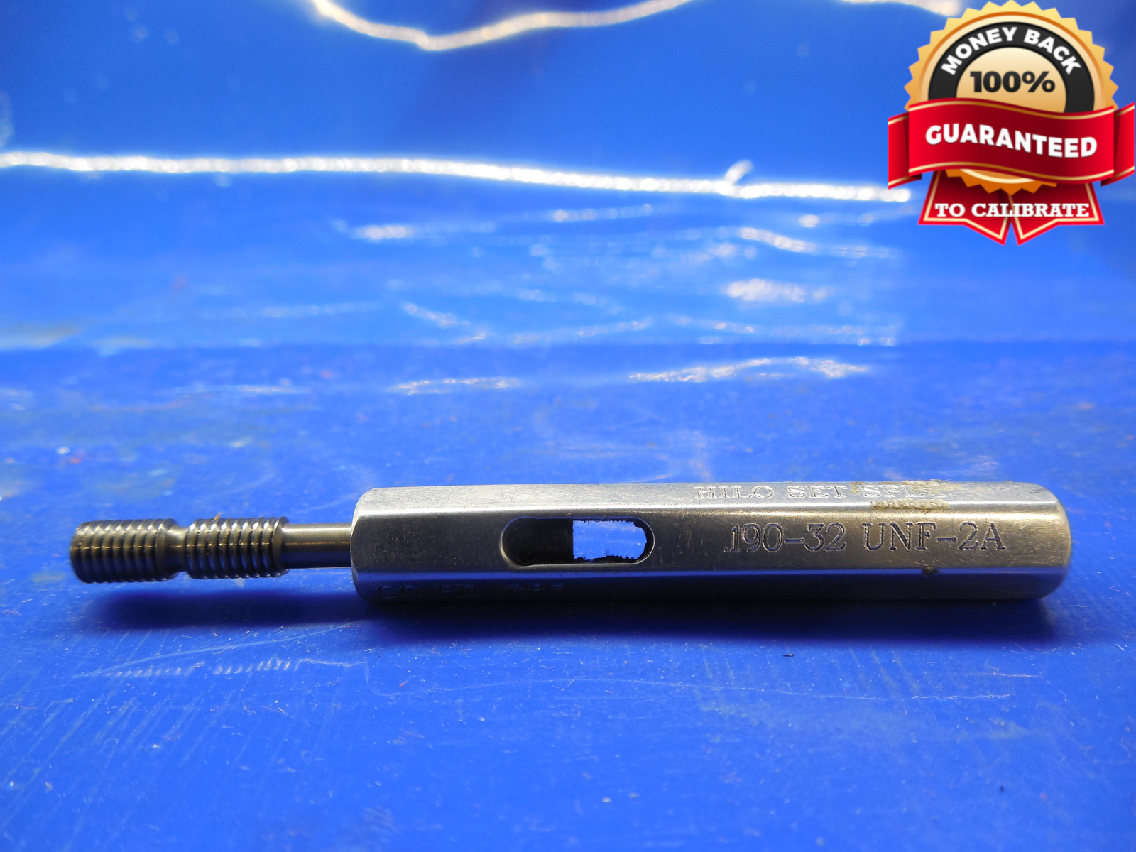 10 32 UNF 2A HILO SET THREAD PLUG GAGE #10 .190 GO ONLY P.D. = .1683 10 ...