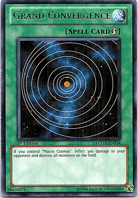 Grand Convergence LCGX-EN214 Yu-Gi-Oh Card Light Play 1st Edition | eBay