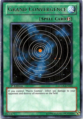 Grand Convergence LCGX-EN214 Yu-Gi-Oh Card Light Play 1st Edition | eBay