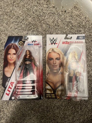 WWE Lita & Mandy Rose action figure Tough Enough lot | eBay