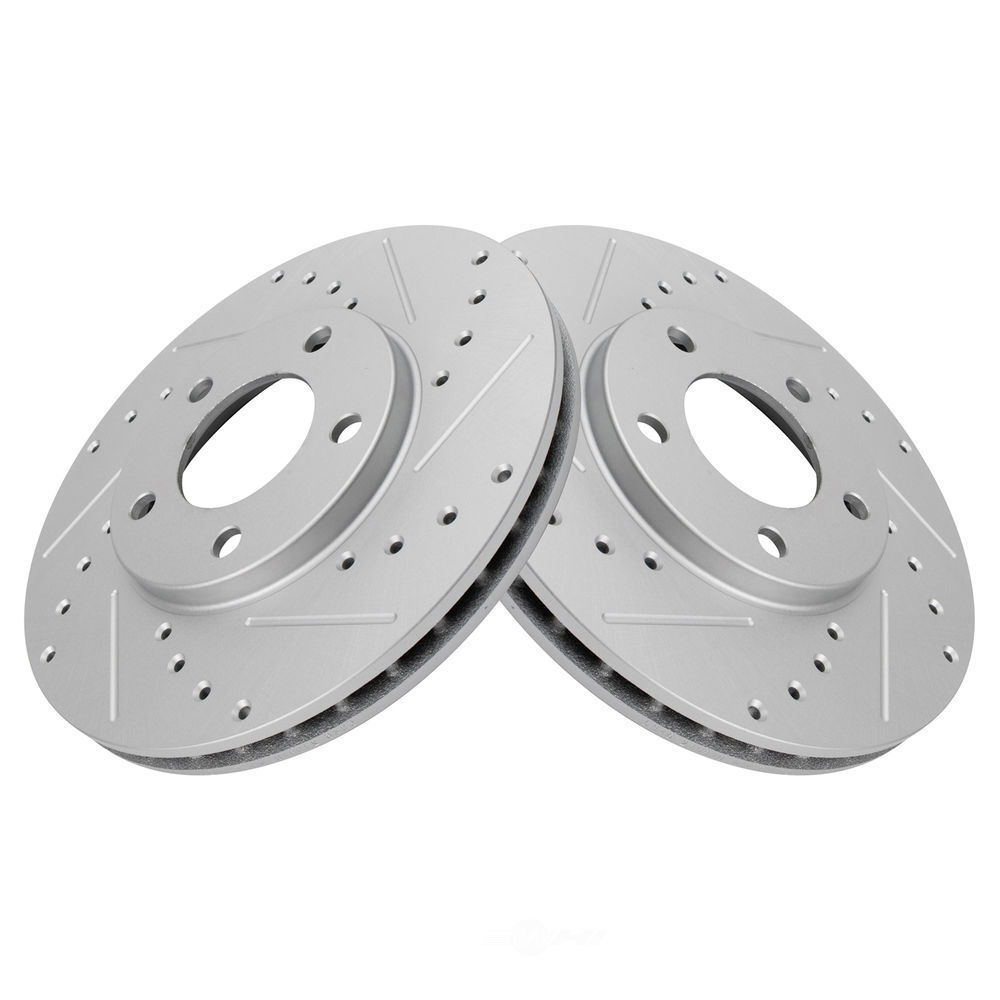Disc Brake Rotor Set-Performance 2 Piece Brake Rotor Set TRQ BRA70565 ...