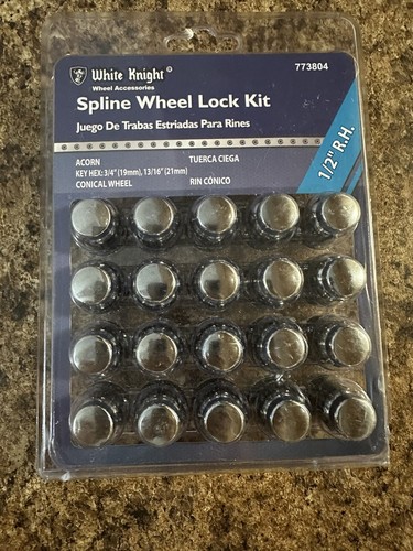 white knight wheel accessories Spline Wheel Lock Iit | eBay