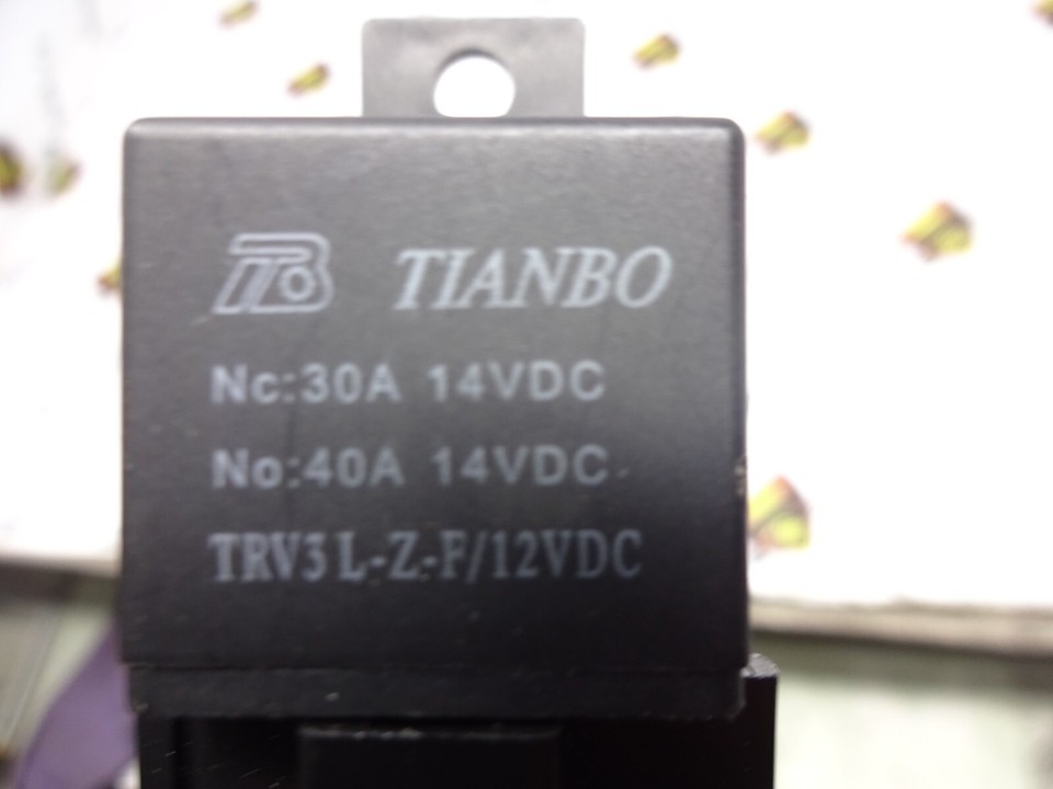 Rele TIANBO NC.30A 14VDC NO.40A 14VDC TRV3L-Z-F/12VDC | eBay