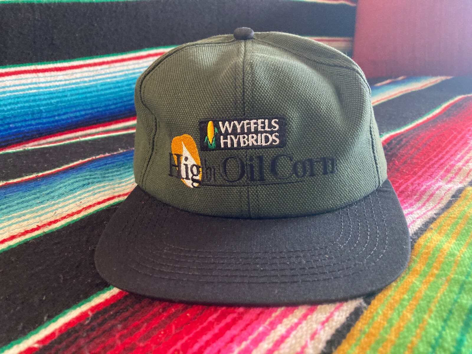 Wyffels Hybrids Seed Company Farmer Snapback Hat Cap … - Gem