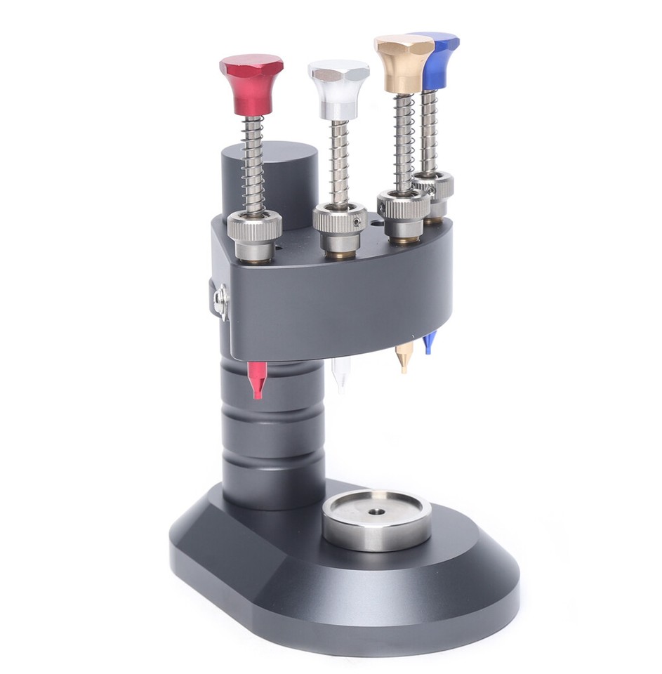 4-Pin High-Precision Watch Hand Presser Press Kit Watchmaker Repair ...
