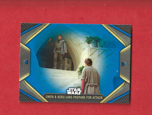 2023 Topps Star Wars Obi Wan Insert Blue Base set carte 87 | eBay