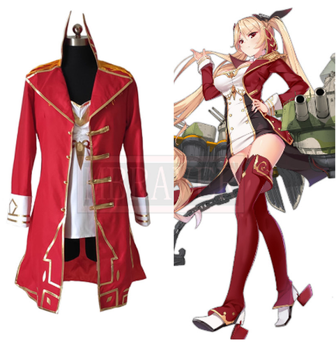 Azur Lane HMS Nelson Cos Cosplay Costume Halloween Custom Made # | eBay
