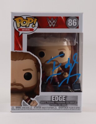 Edge WWE #86 Signed Autographed Funko Pop PSA C | eBay