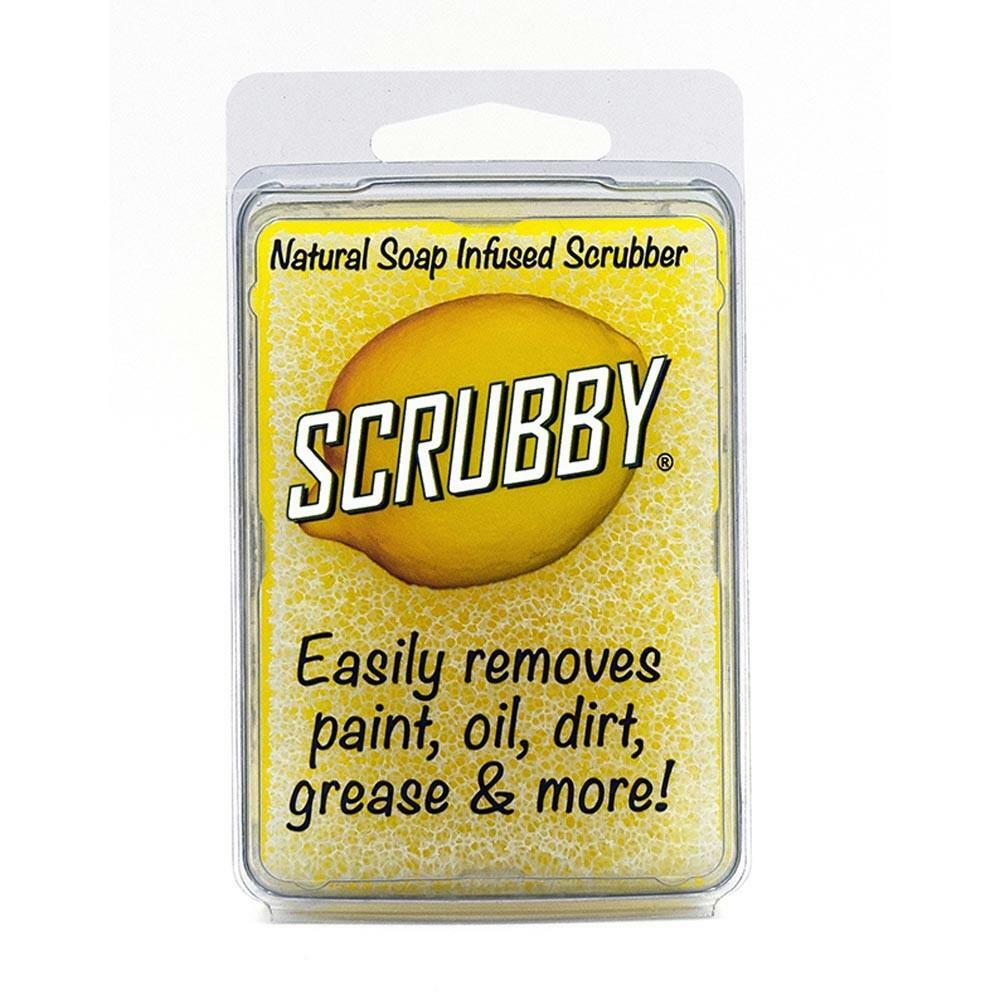 Scrubby Soap - Natural Soap Infused Scrubber (Lemon, Lemon Lime, Orange ...
