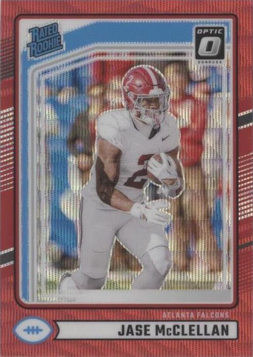 2024 Panini Donruss - Rated Rookie Jase McClellan #375 Optic Preview ...