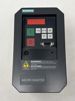 Siemens 6SE3112-8CA40 Micro Master Simovert P Vector Inverter Drive ...