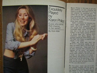 1973 TV Guide Maga(KAREN PHILIPP/AMERICAN BANDSTAND/BILL MACY/ABRAM ...